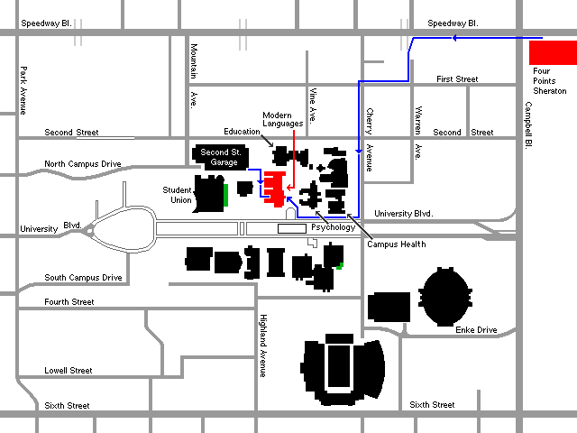 NACCL-14 -- Venue Maps